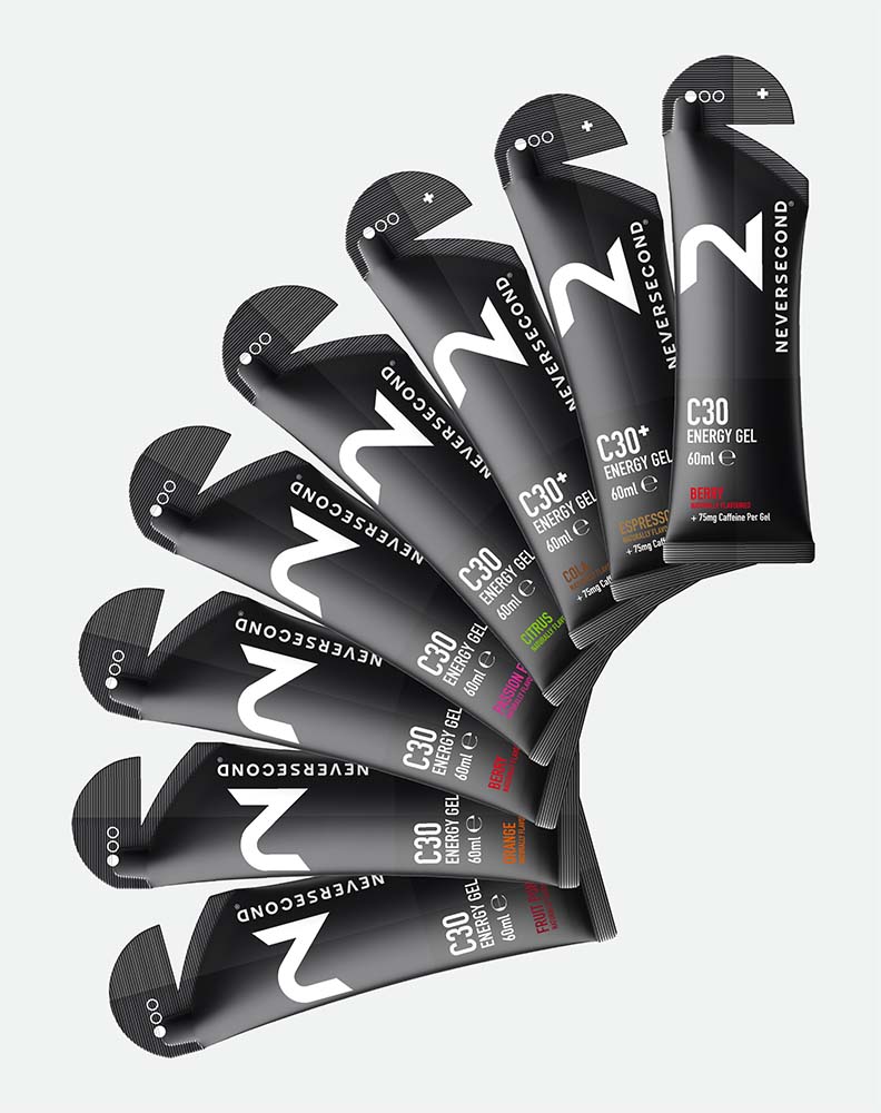 C30 Energy Gel Trial Pack – NEVERSECOND